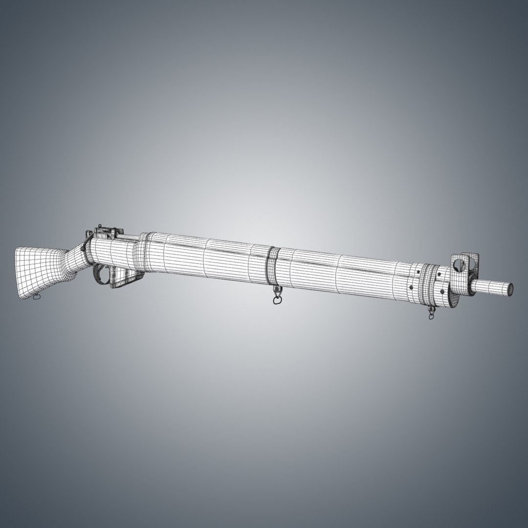 3d Model - Lee-enfield