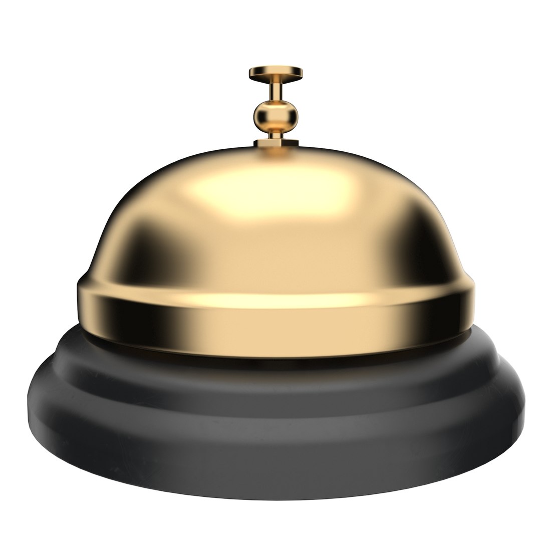 Service Bell 3D Model - TurboSquid 1367947