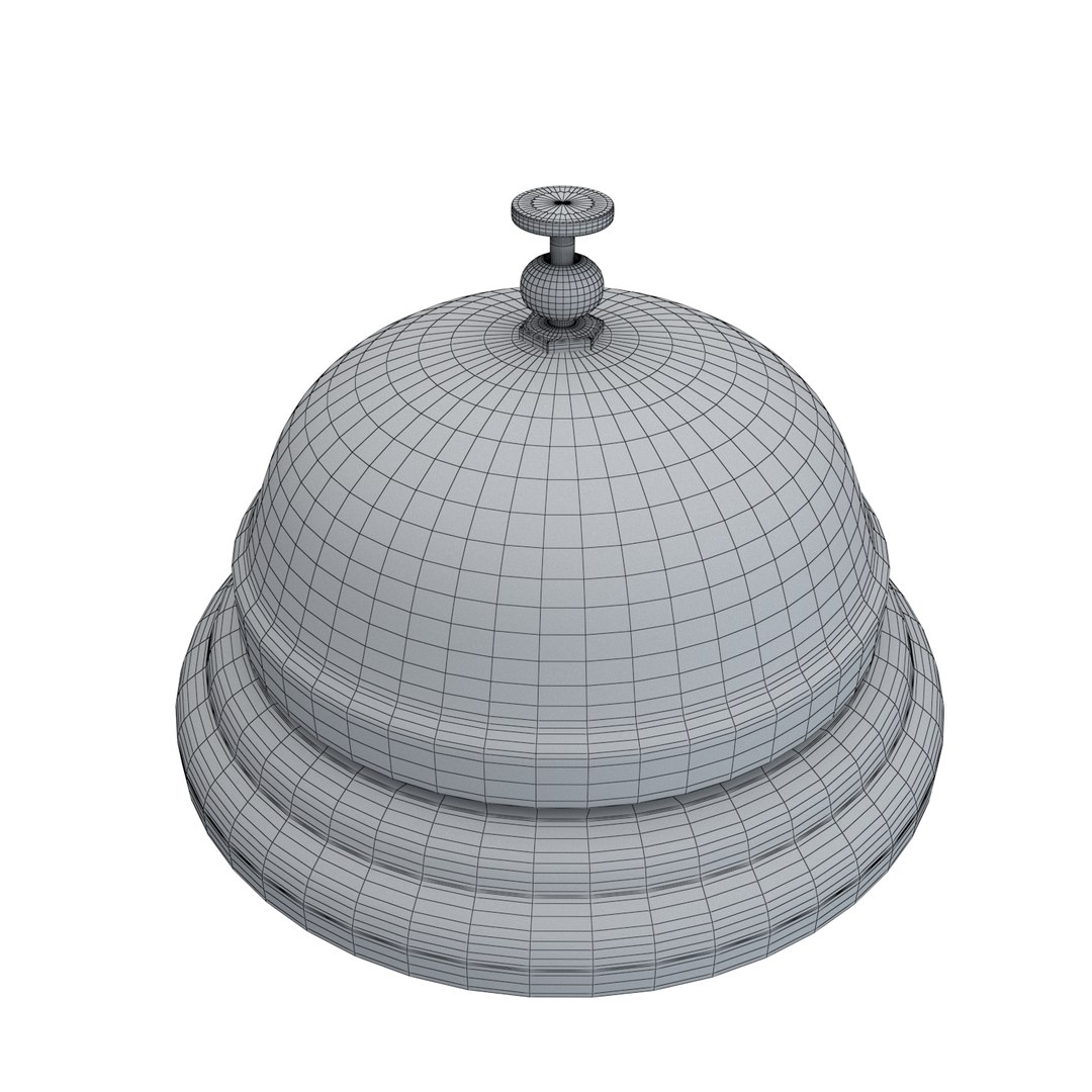 Service Bell 3D Model - TurboSquid 1367947