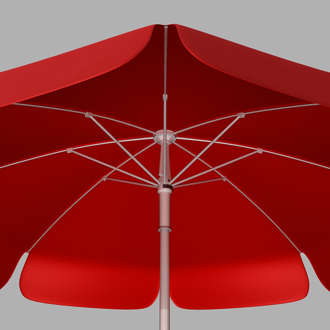 beach umbrella 3d model