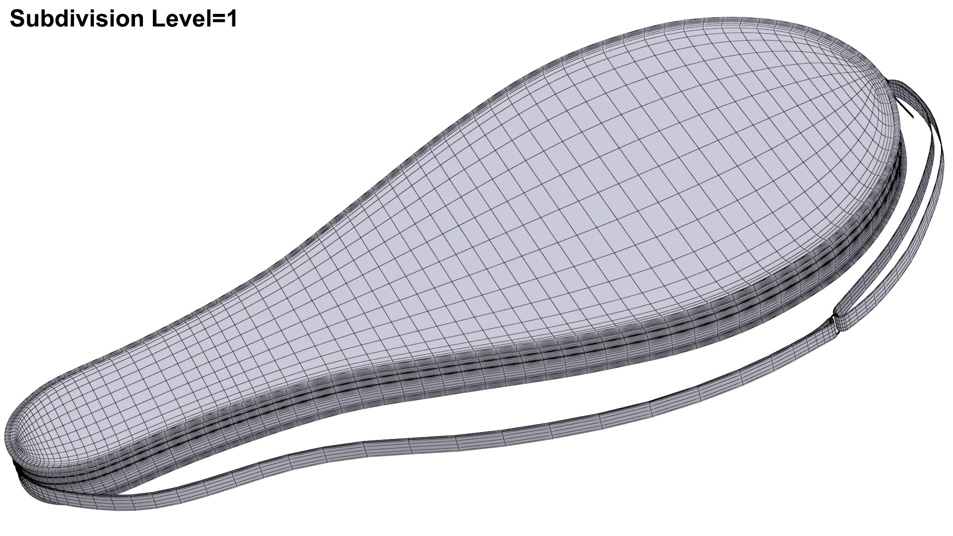 Tennis Racket Bag 02 3D - TurboSquid 2034970