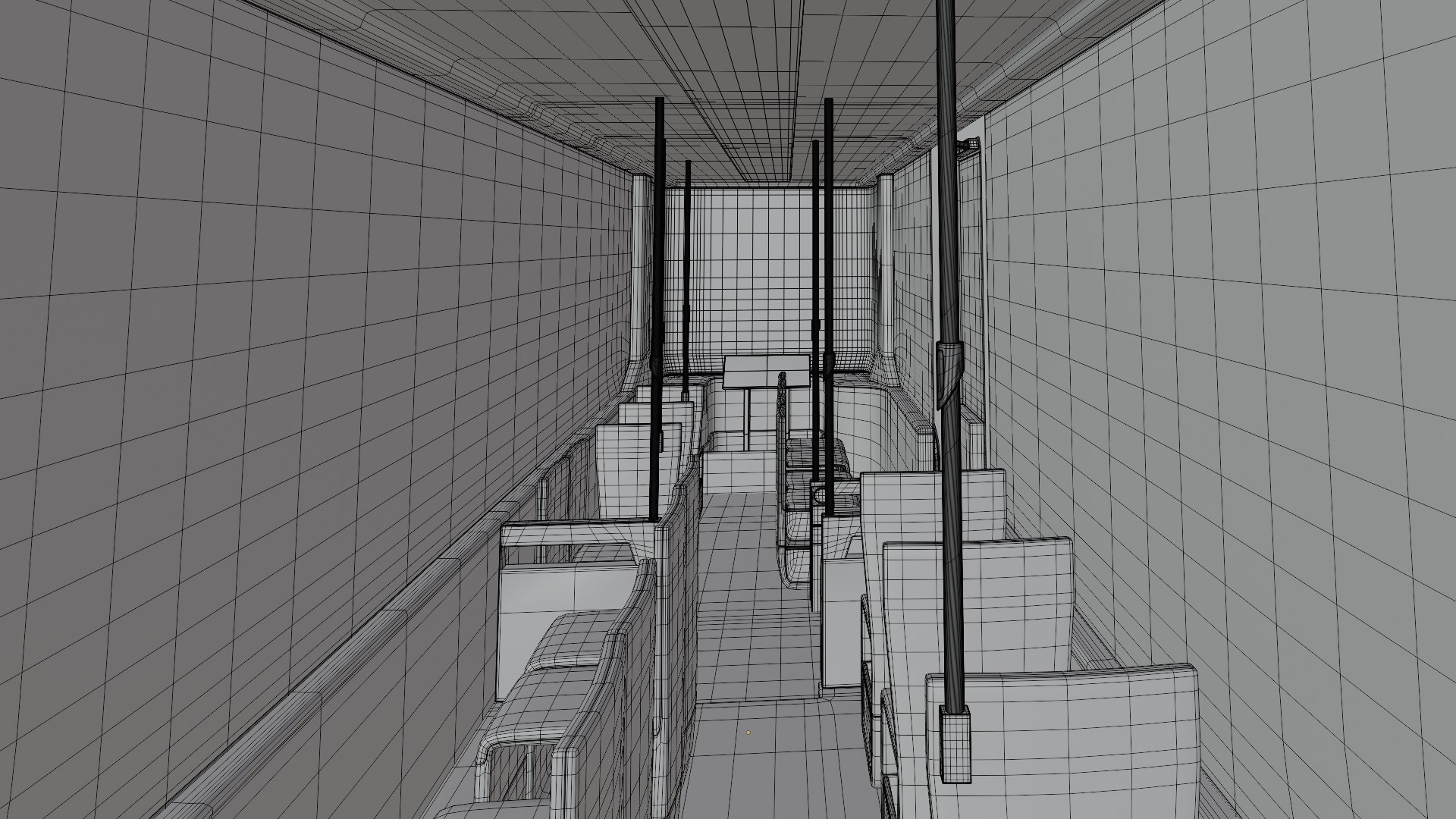 Autonomous Bus Interior 3D Model - TurboSquid 1665102