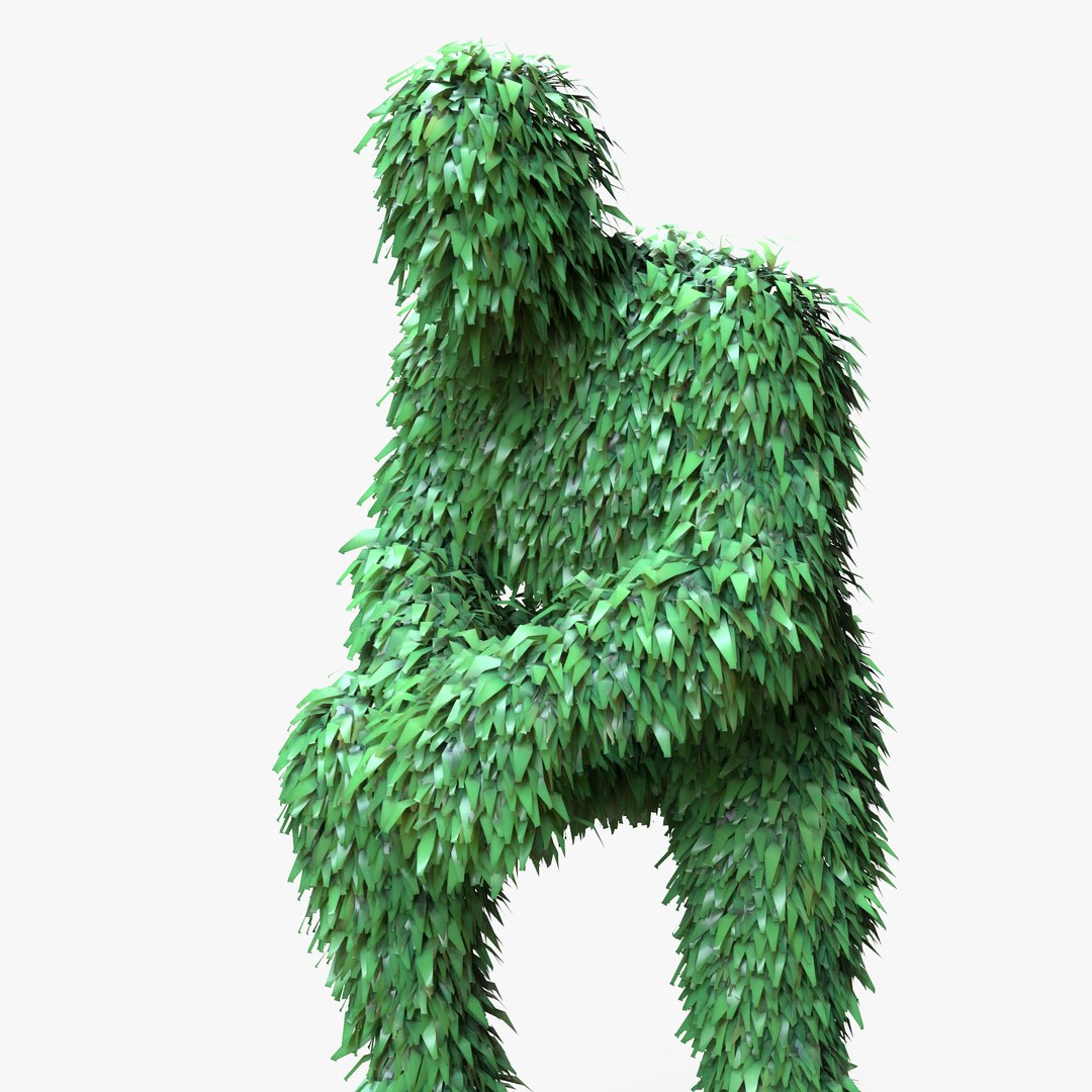 Human Topiary Garden Sculptures 3D Model - TurboSquid 1917878