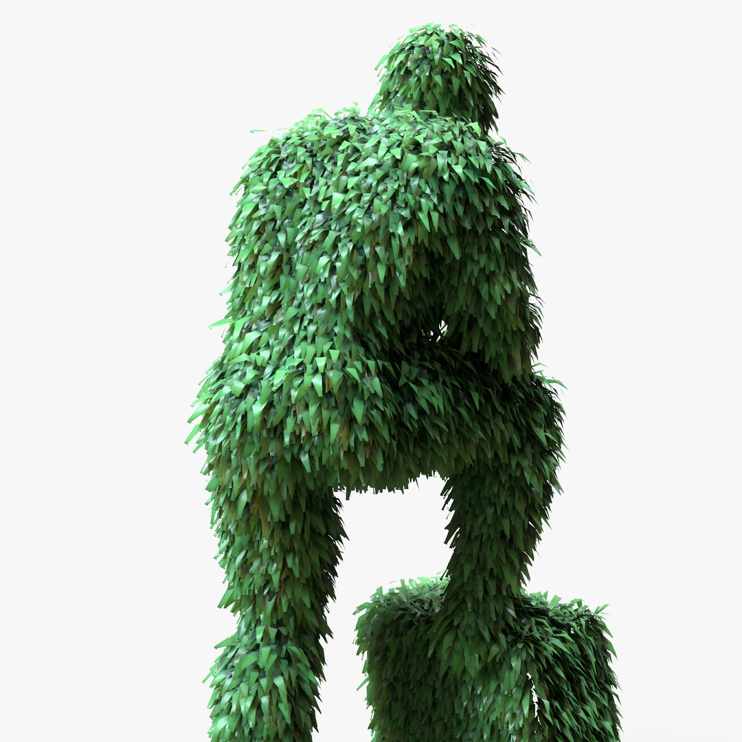 Human Topiary Garden Sculptures 3D Model - TurboSquid 1917878
