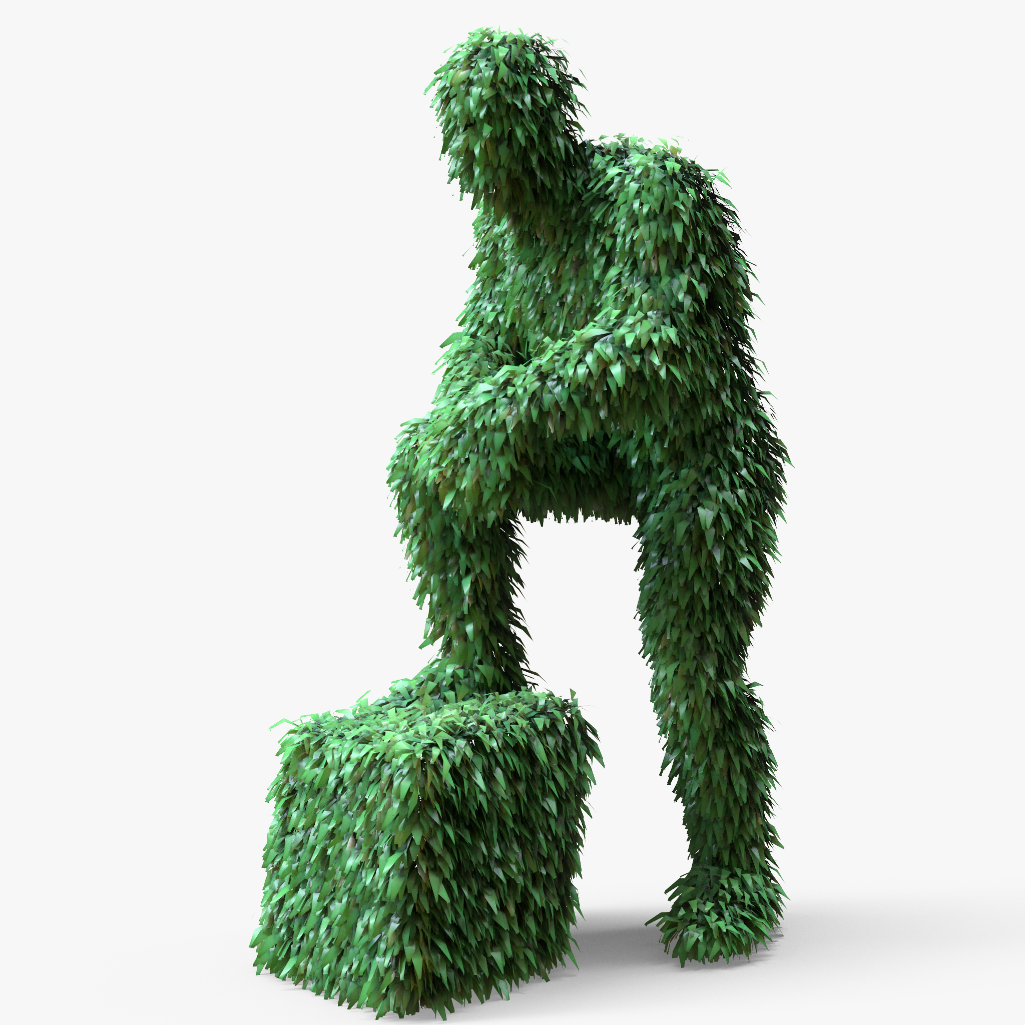 Human Topiary Garden Sculptures 3D model - TurboSquid 1917878