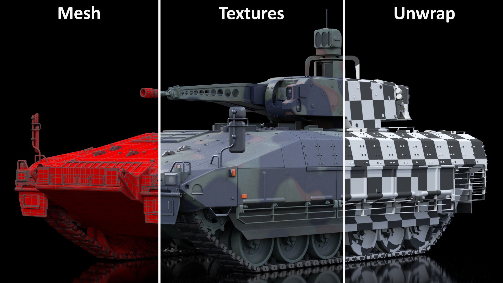 3D Puma German IFV Military Tank Green - TurboSquid 2290822