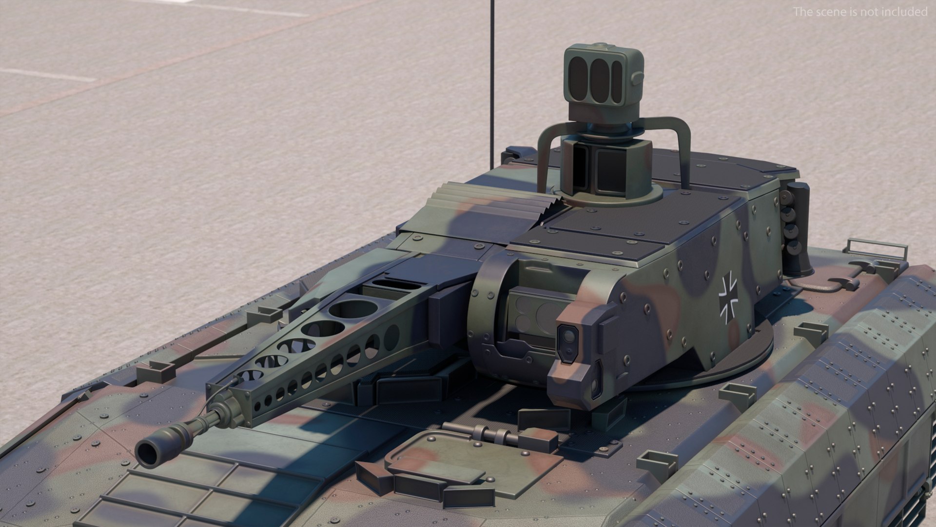 3D Puma German IFV Military Tank Green - TurboSquid 2290822