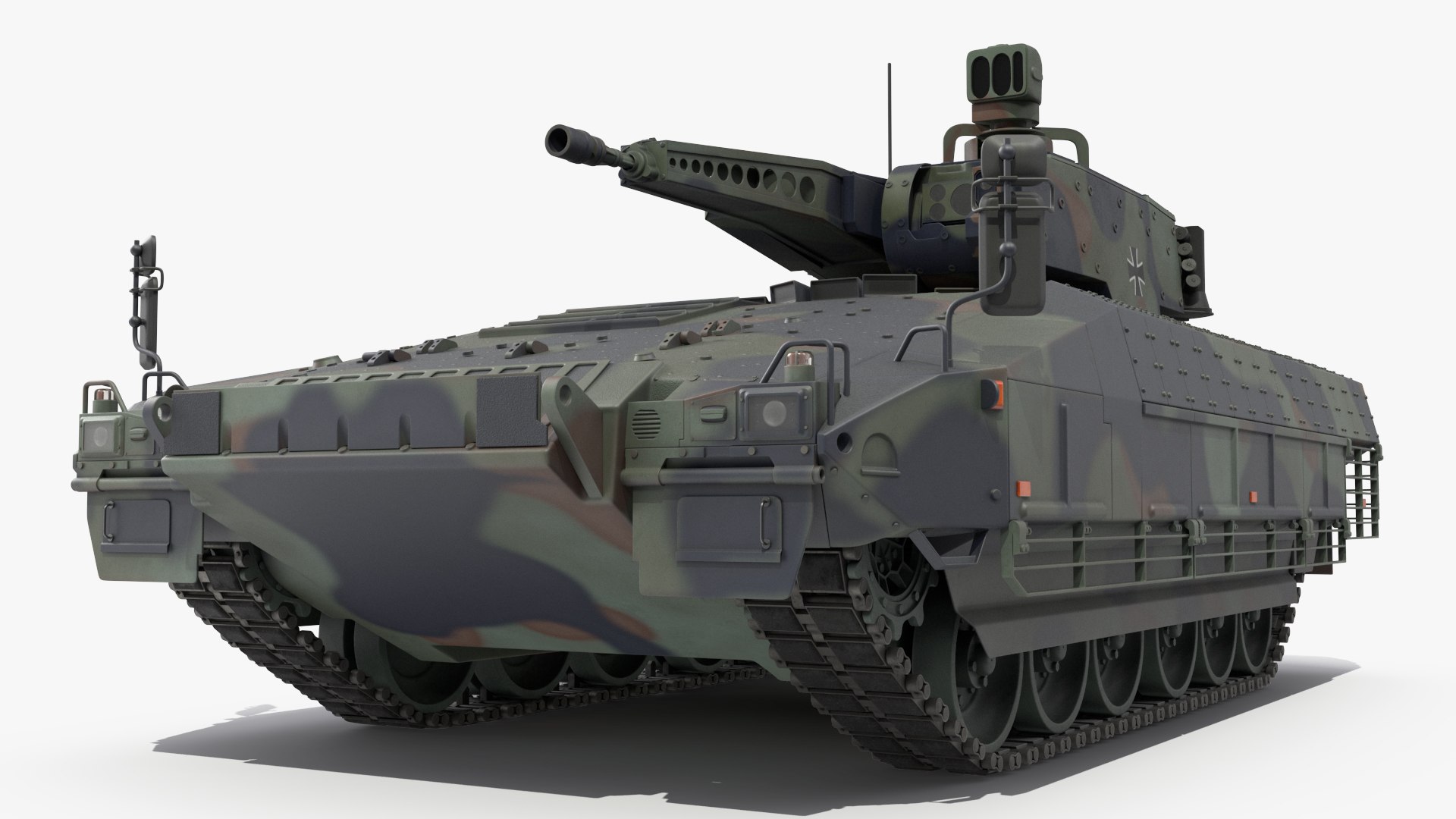 3D Puma German IFV Military Tank Green - TurboSquid 2290822