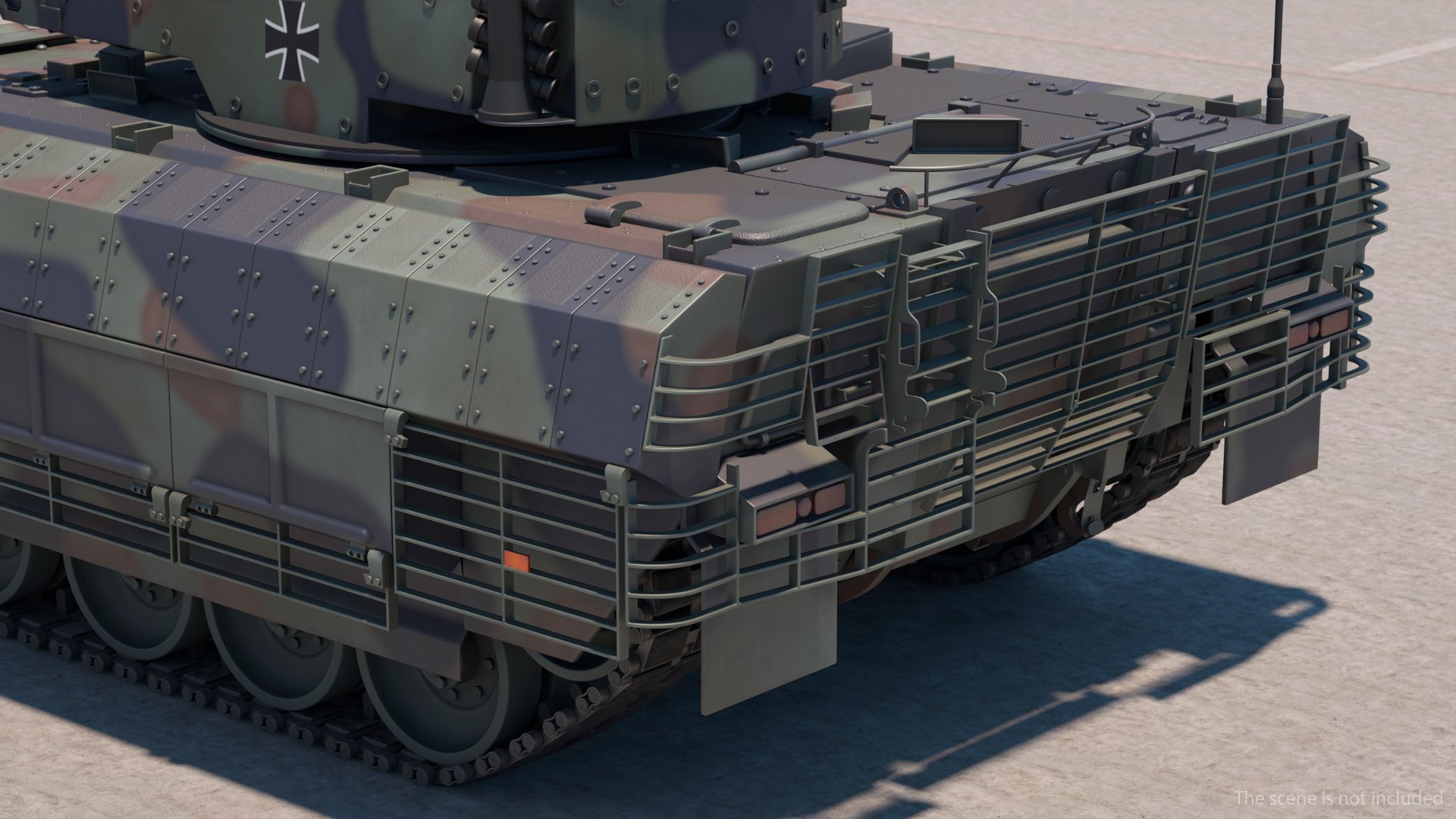 3D Puma German IFV Military Tank Green - TurboSquid 2290822