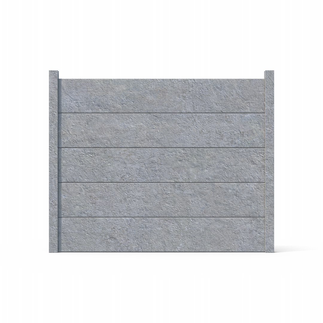 Concrete Wall 3D Model - TurboSquid 1951737