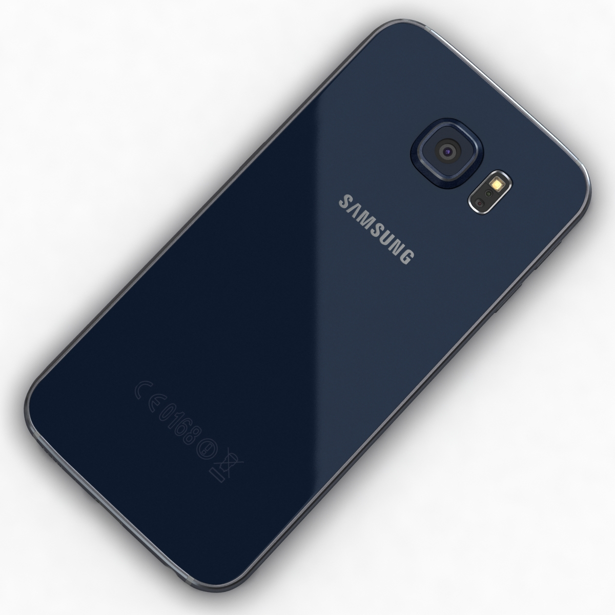 samsung galaxy s6 black 3d 3ds