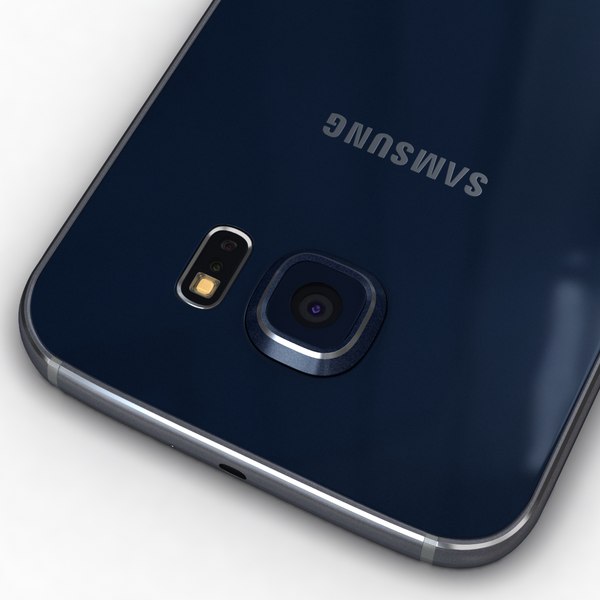 samsung galaxy s6 black 3d 3ds