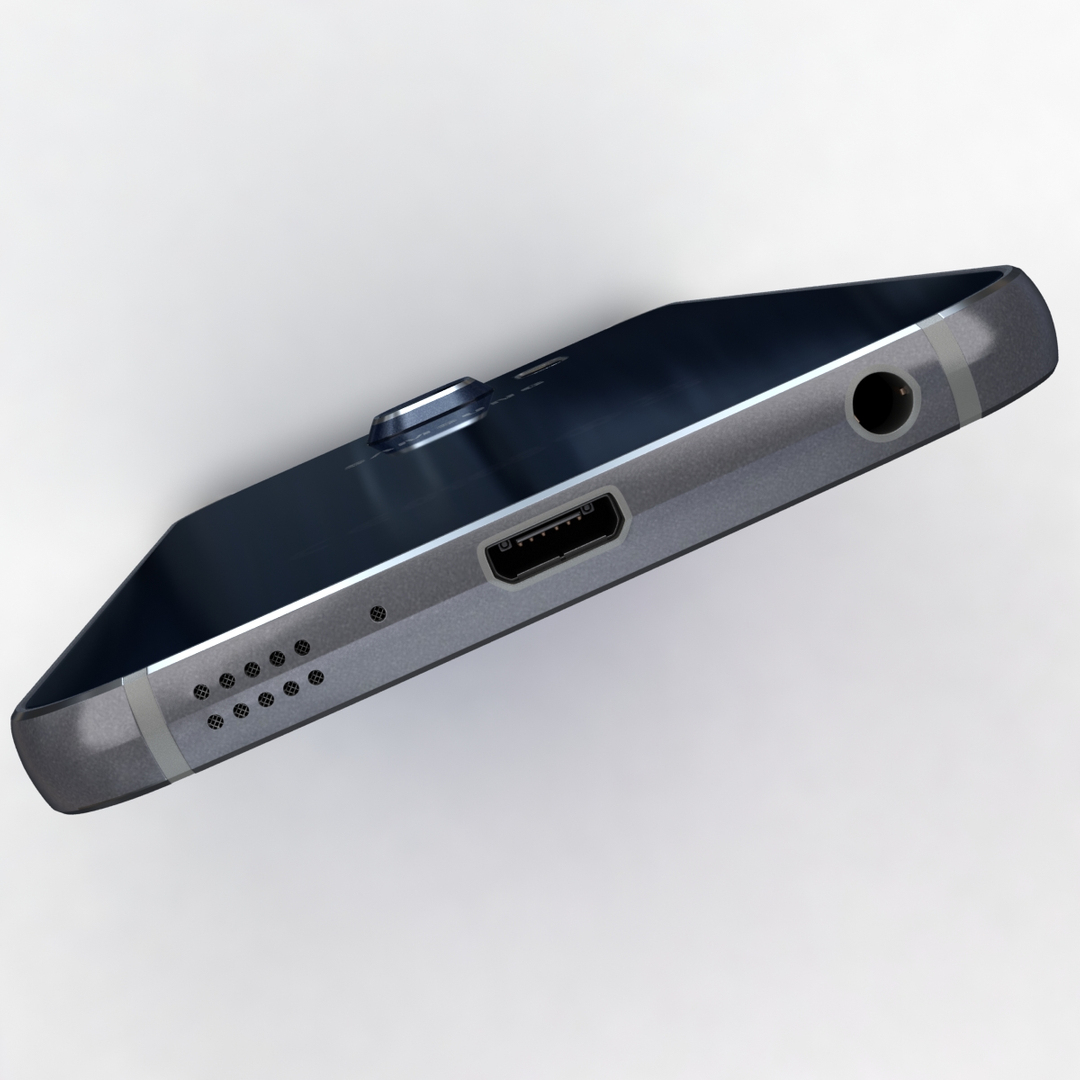 samsung galaxy s6 black 3d 3ds