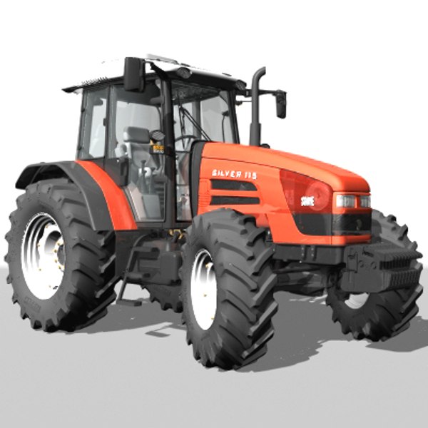 3d model tractor 1