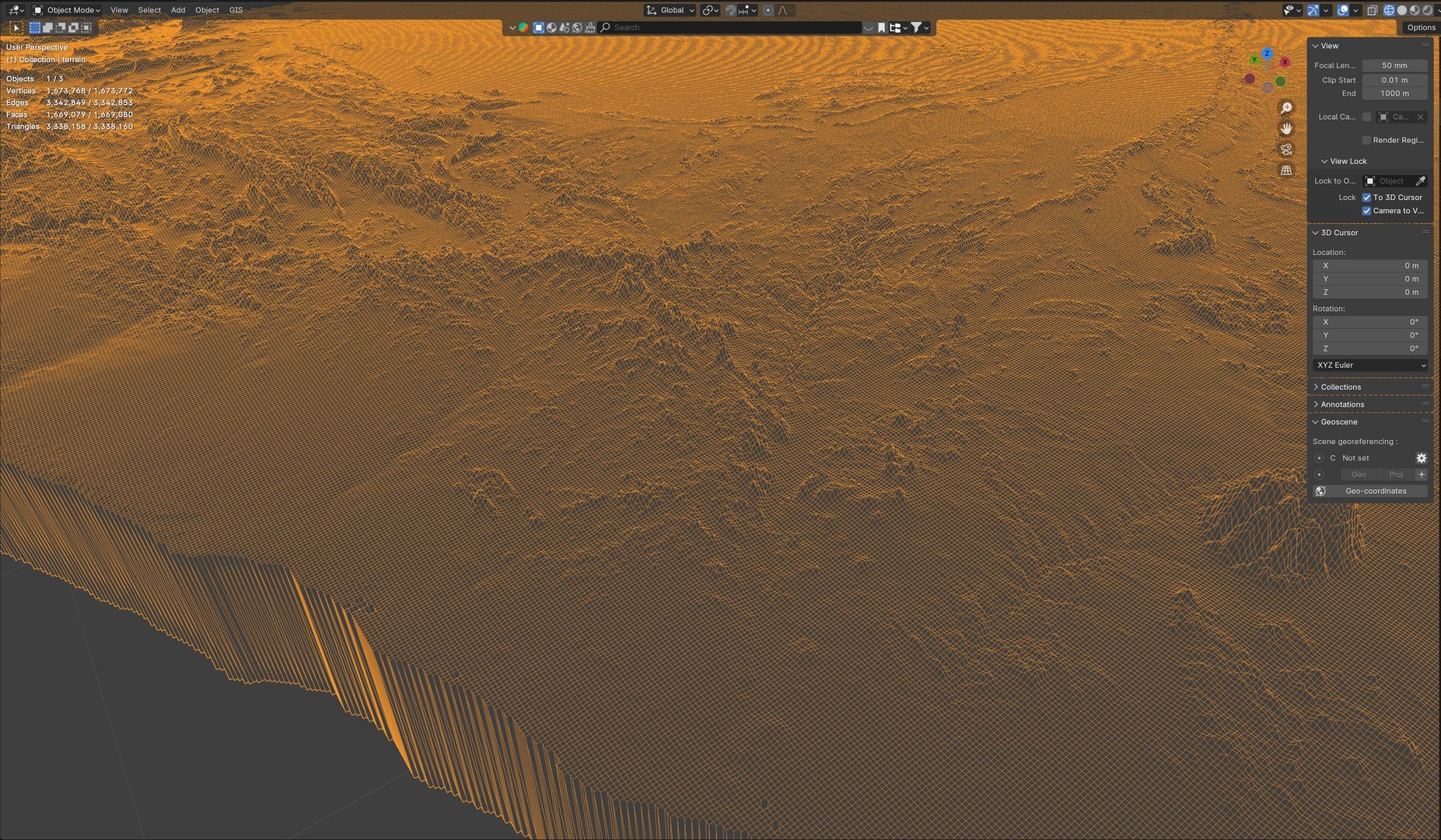 3D Namibia Terrain Map Model - TurboSquid 2336539