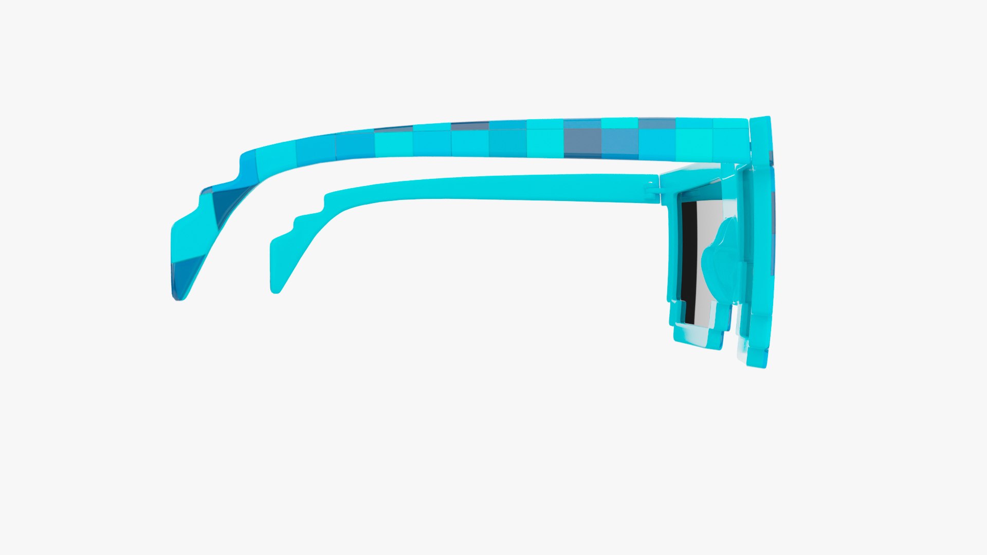 3D Pixel Style Sunglasses Model - TurboSquid 1960187