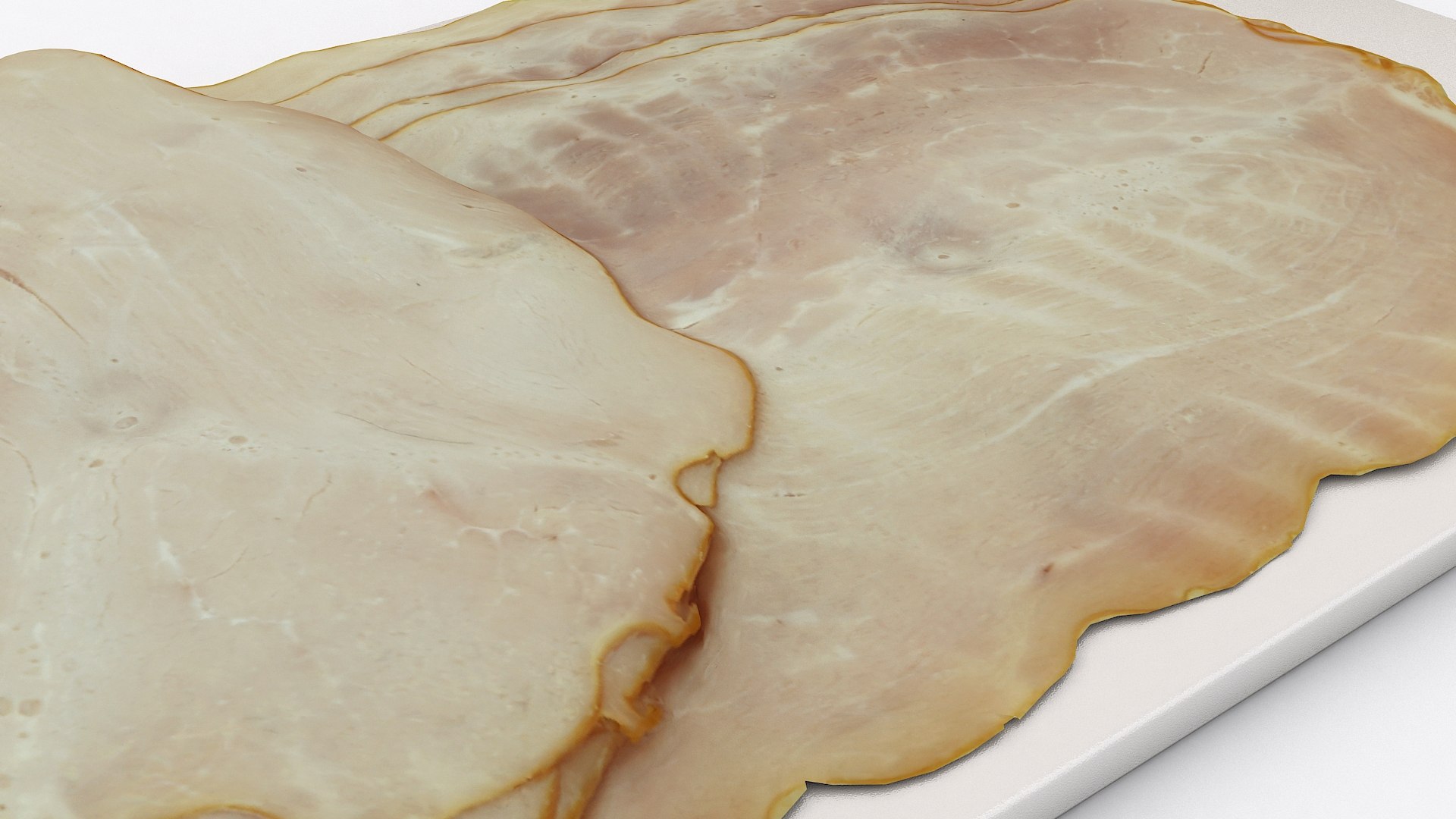 3D cheese ham food model - TurboSquid 1491881