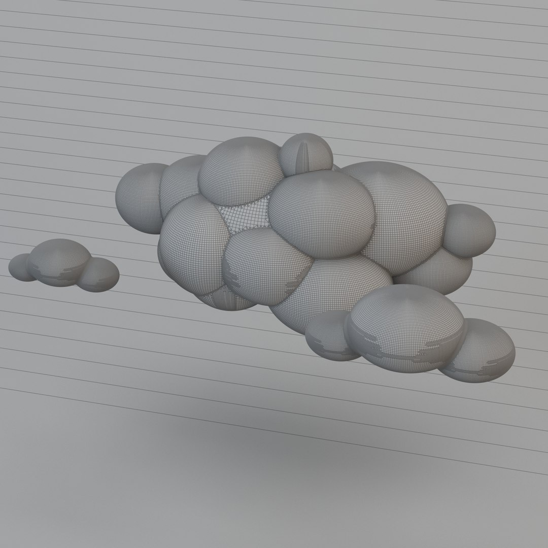 Cloud 3d Model