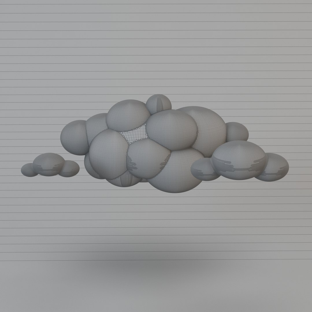 Cloud 3d Model