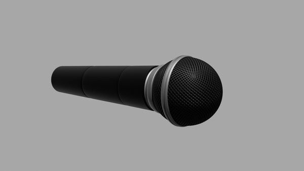3D microphone - TurboSquid 1766105