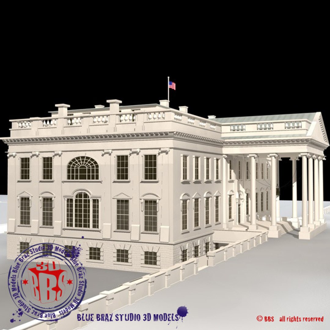 3d Model White House
