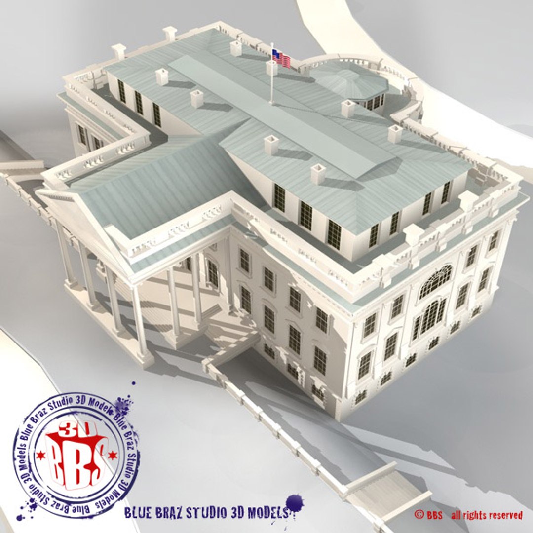 3d Model White House