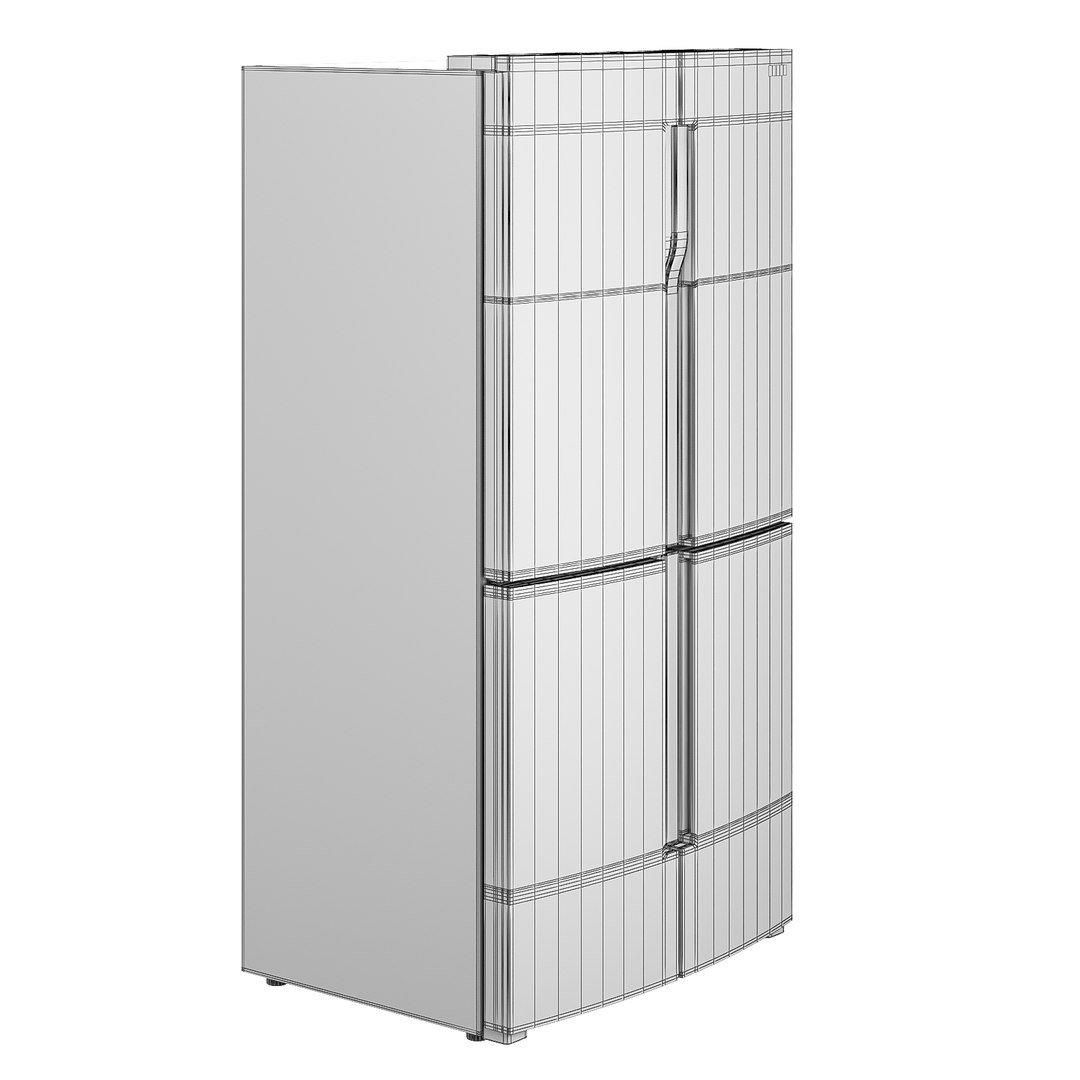 3D Refrigerator Samsung Rf9000 Rf61k90407f - TurboSquid 1556956
