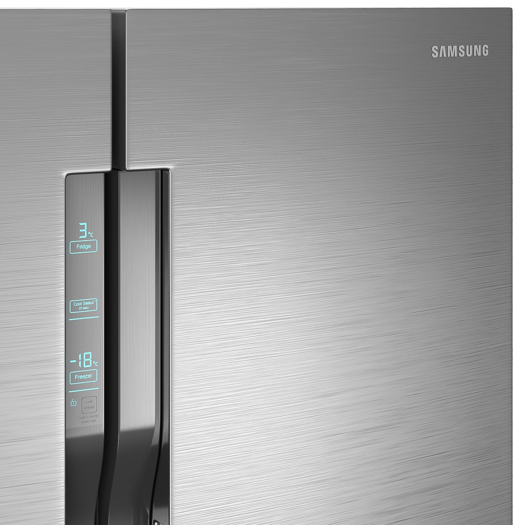 3D Refrigerator Samsung Rf9000 Rf61k90407f - TurboSquid 1556956