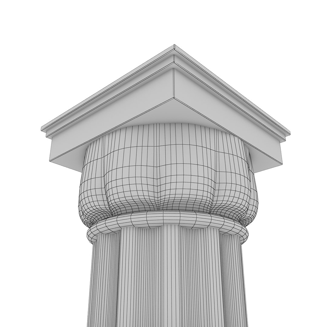Column 3d Model