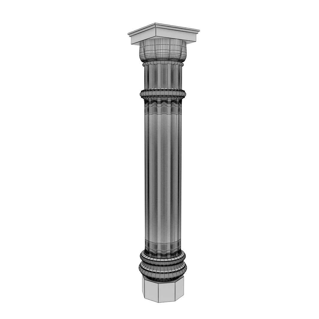 Column 3d Model