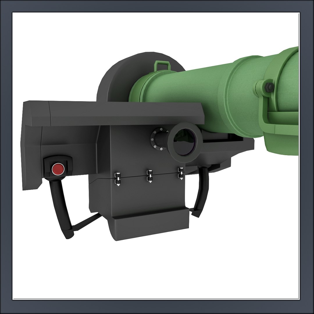 3d Model Fgm 148 Javelin Missile Launcher