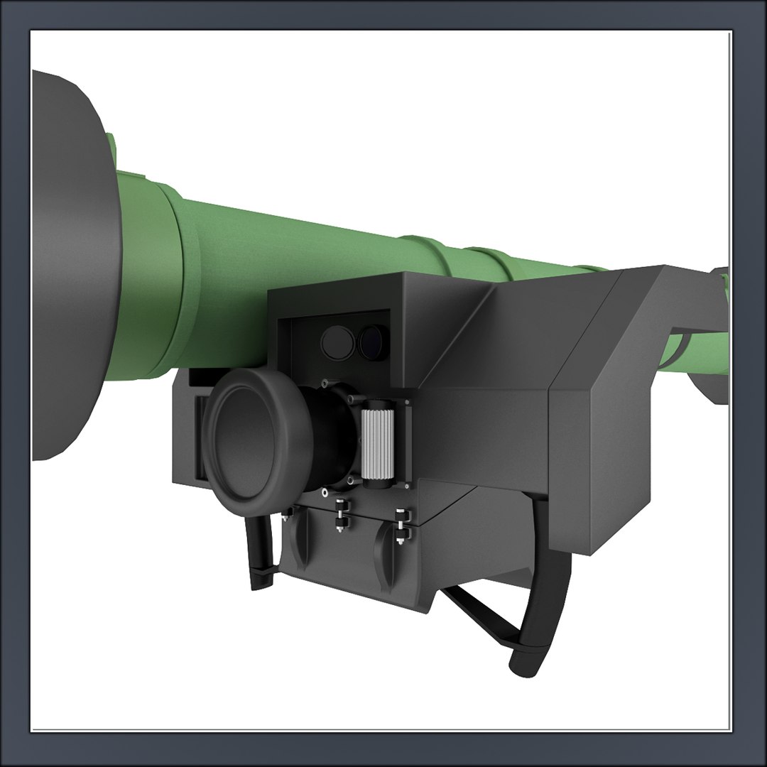 3d Model Fgm 148 Javelin Missile Launcher