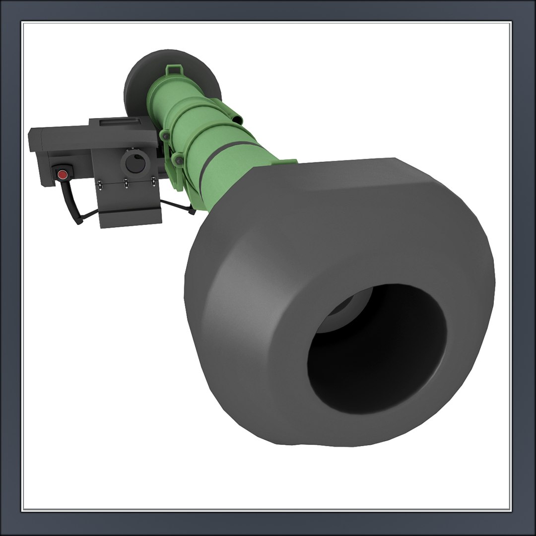 3d Model Fgm 148 Javelin Missile Launcher