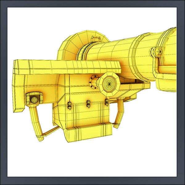 3d model fgm 148 javelin missile launcher