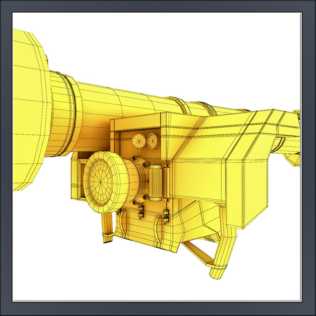 3d Model Fgm 148 Javelin Missile Launcher