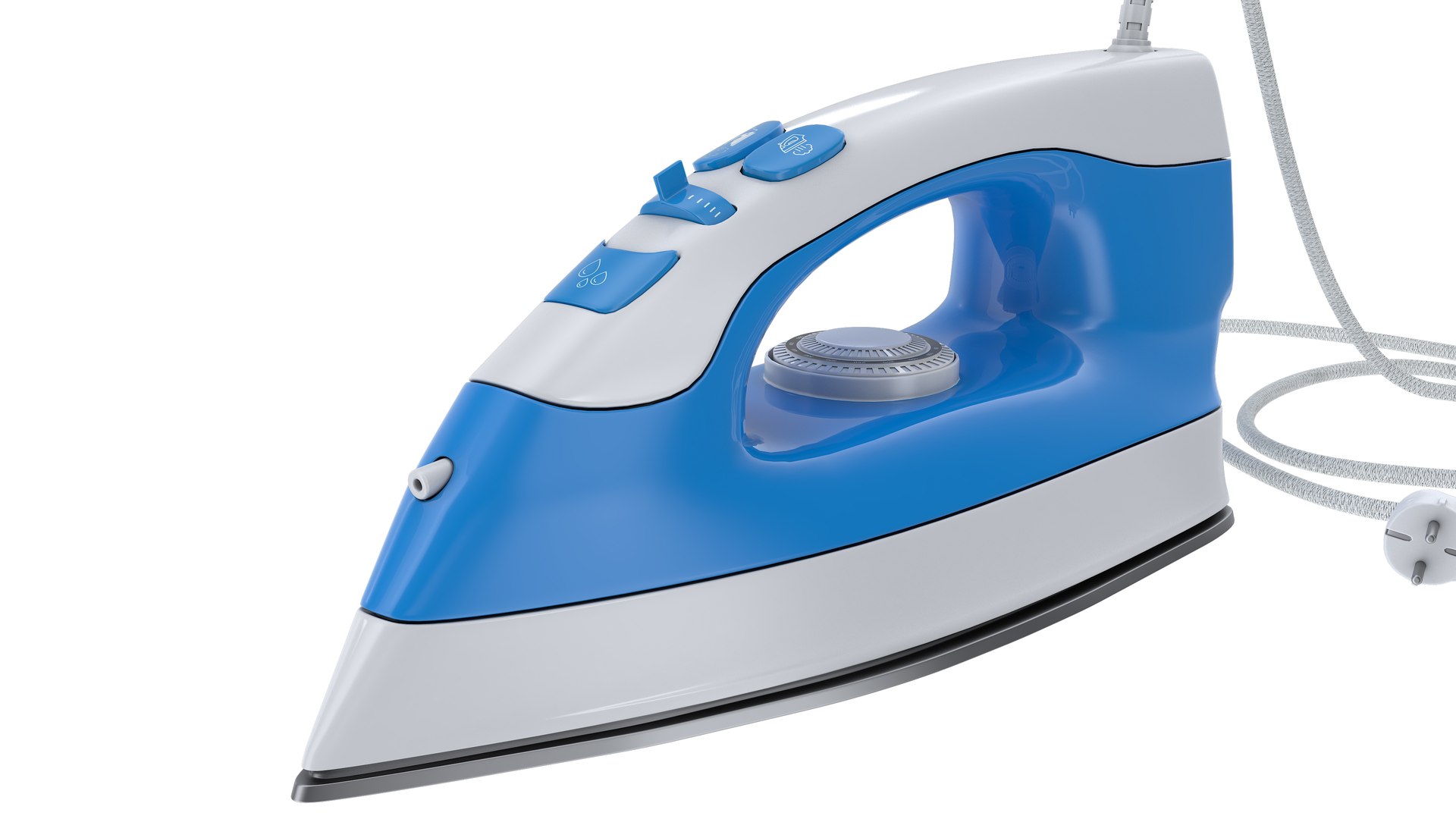 Cloths Iron 3D Model - TurboSquid 2236557