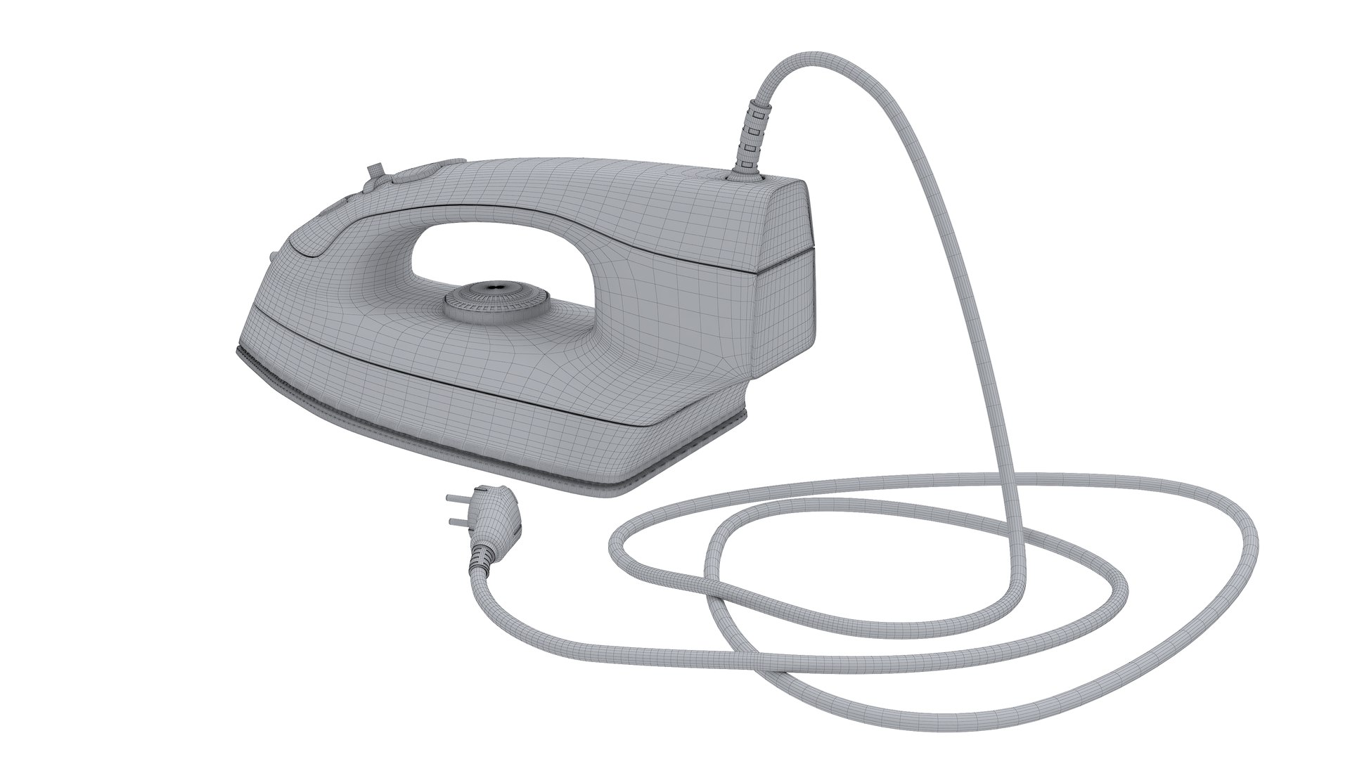 Cloths Iron 3D Model - TurboSquid 2236557