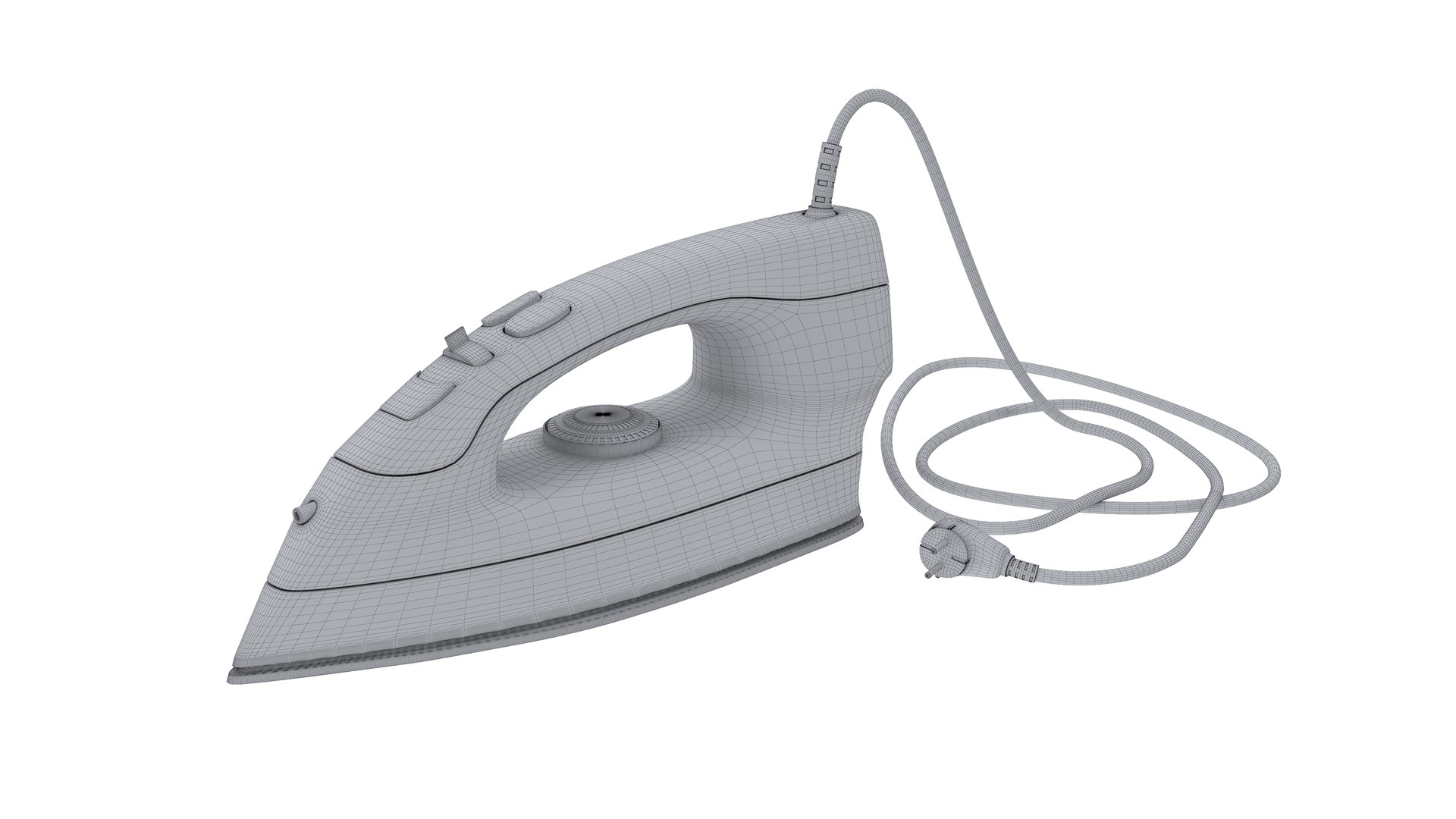 Cloths Iron 3D Model - TurboSquid 2236557