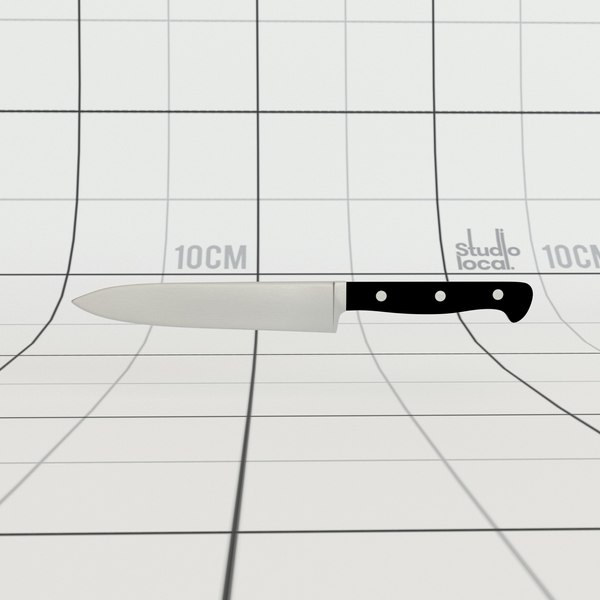 3D kitchen knife model - TurboSquid 1204001