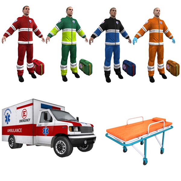 Paramedic 3D Models for Download | TurboSquid