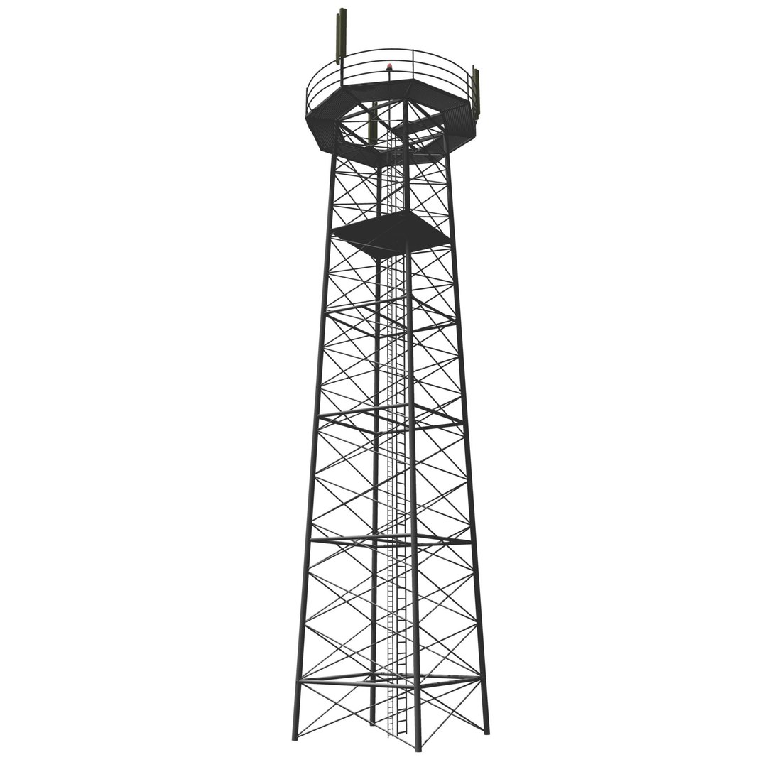 max tower broadcaster steel