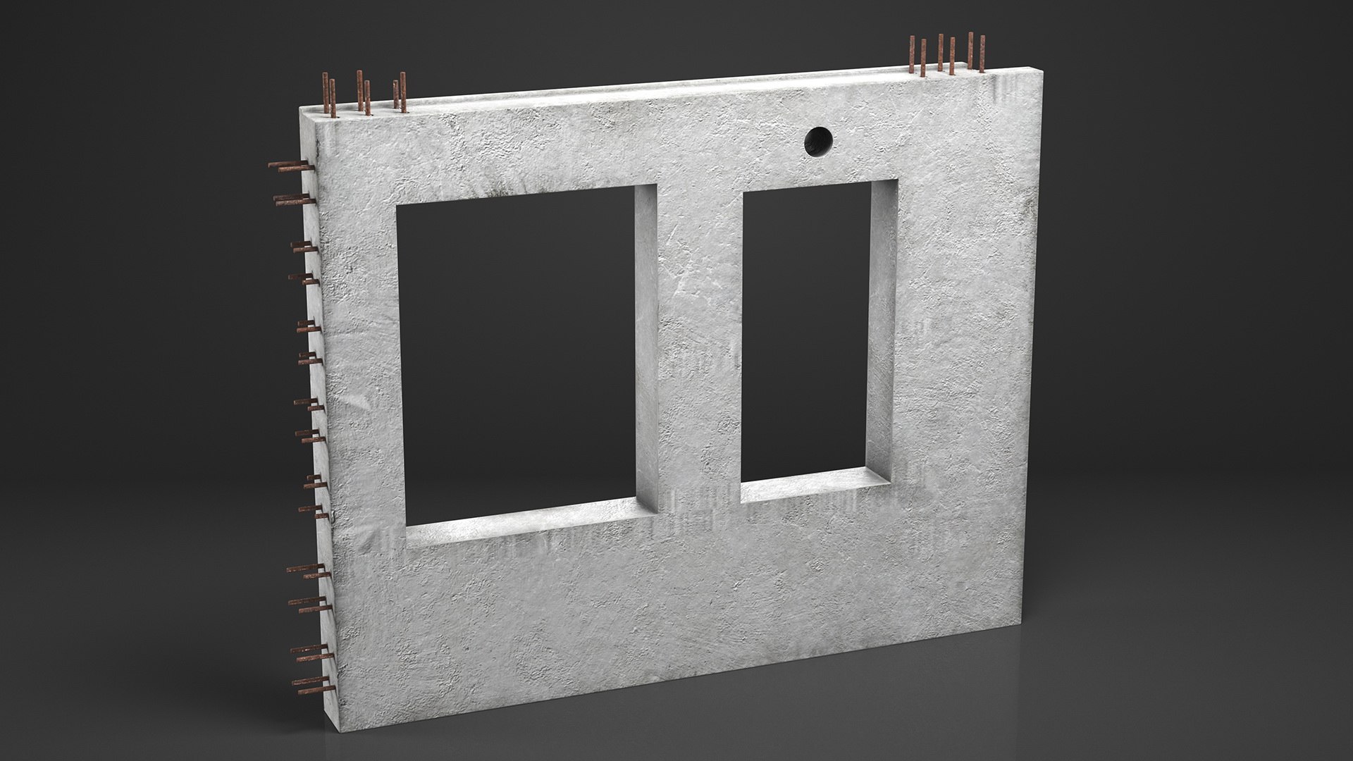 3D Precast Wall Panel Model - TurboSquid 1685718