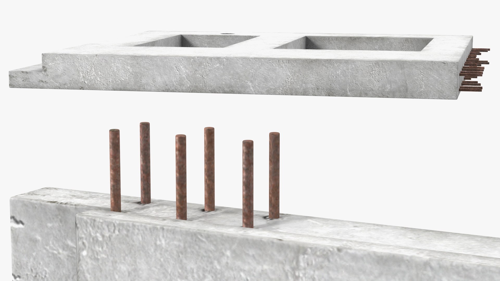 3D Precast Wall Panel Model - TurboSquid 1685718