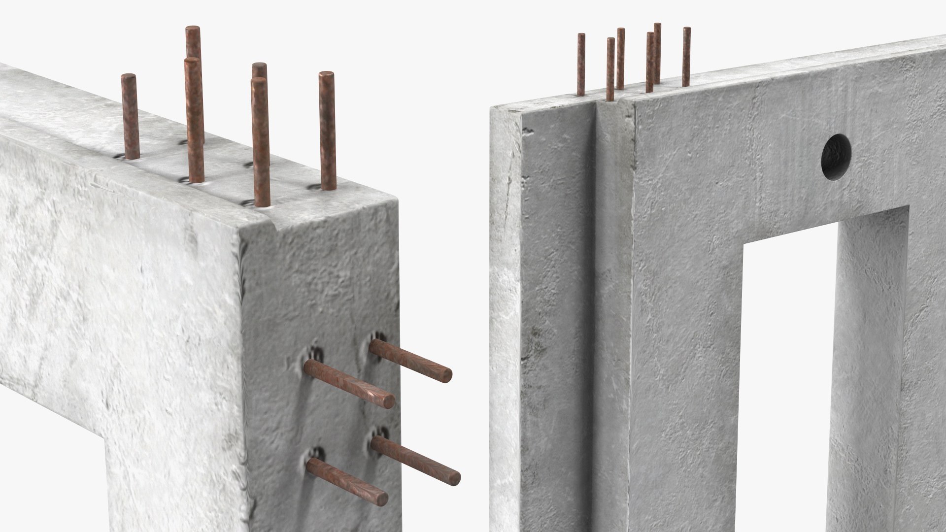 3D Precast Wall Panel Model - TurboSquid 1685718