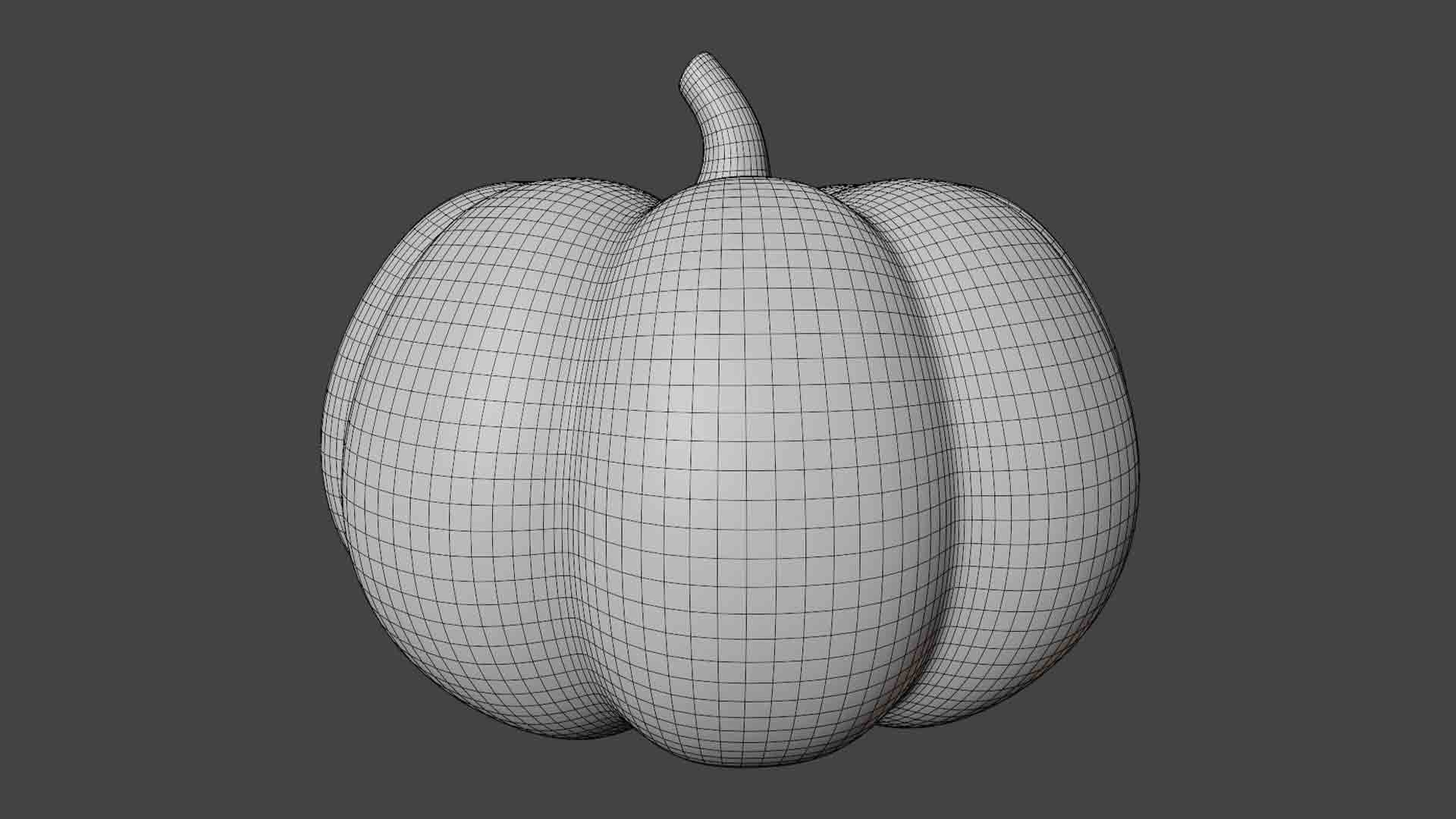 3D Stylized Pumpkin Model - TurboSquid 2400821