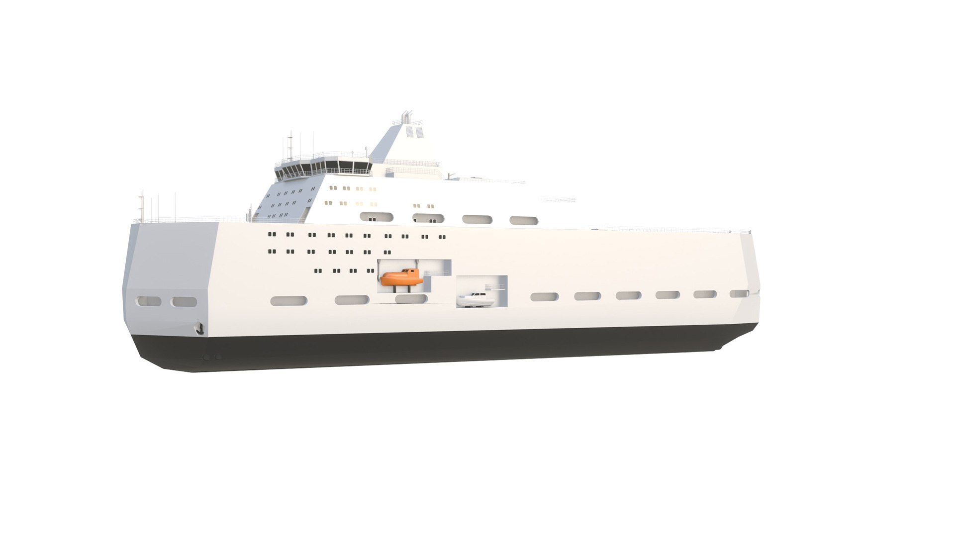 3D Low-poly Floating Power Station - TurboSquid 2347208