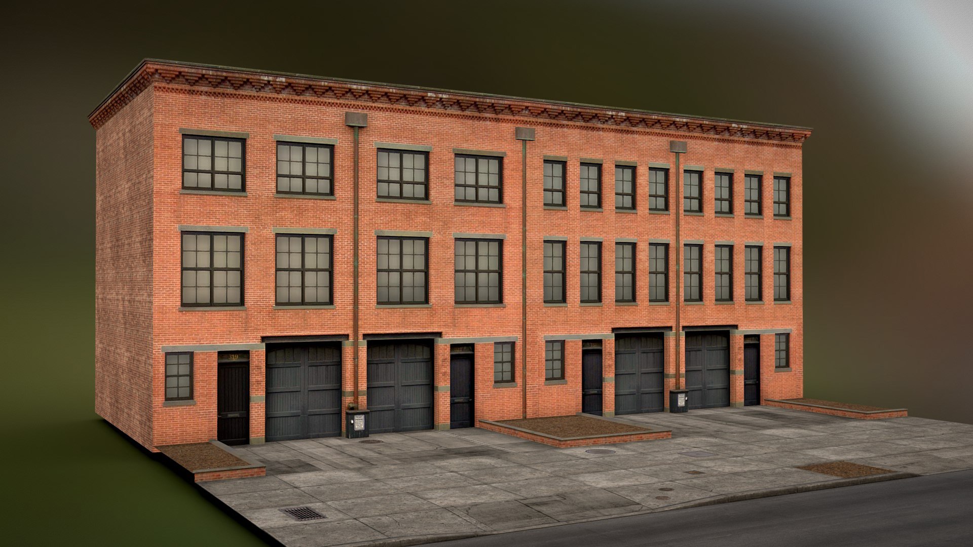 Modern NYC Building PBR 3D Model - TurboSquid 2145030