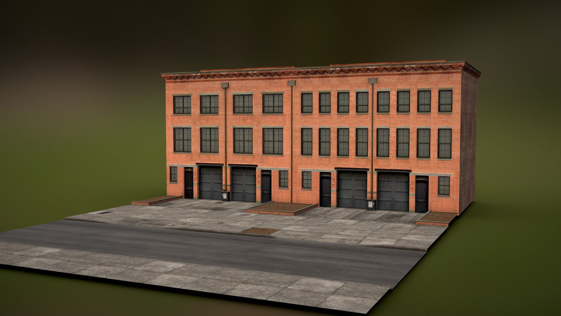 Modern NYC Building PBR 3D Model - TurboSquid 2145030