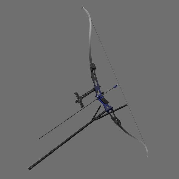 Recurve Olympic Bow Model 3D TurboSquid 594019