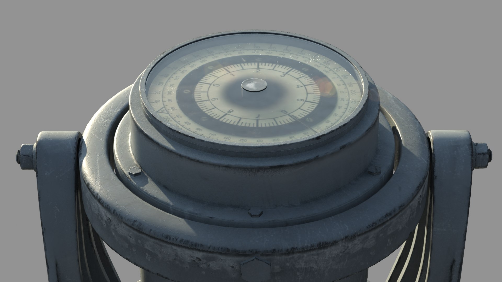 Navy Compass - 3d Obj